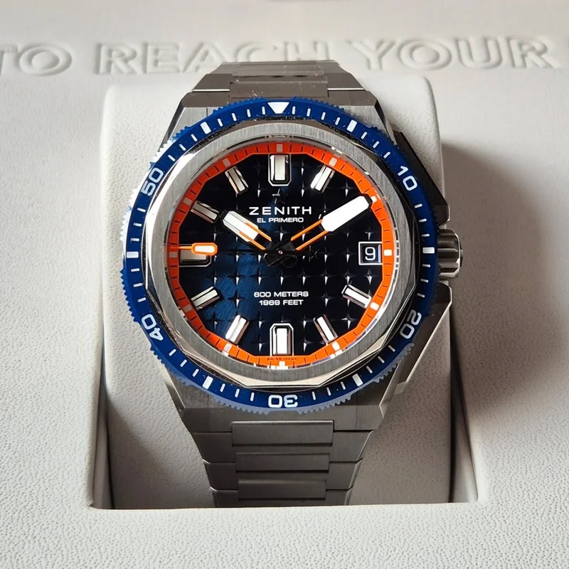 Jual Zenith Defy Extreme Diver Blue 95.9601.3620/51.I301 Original | Flecto