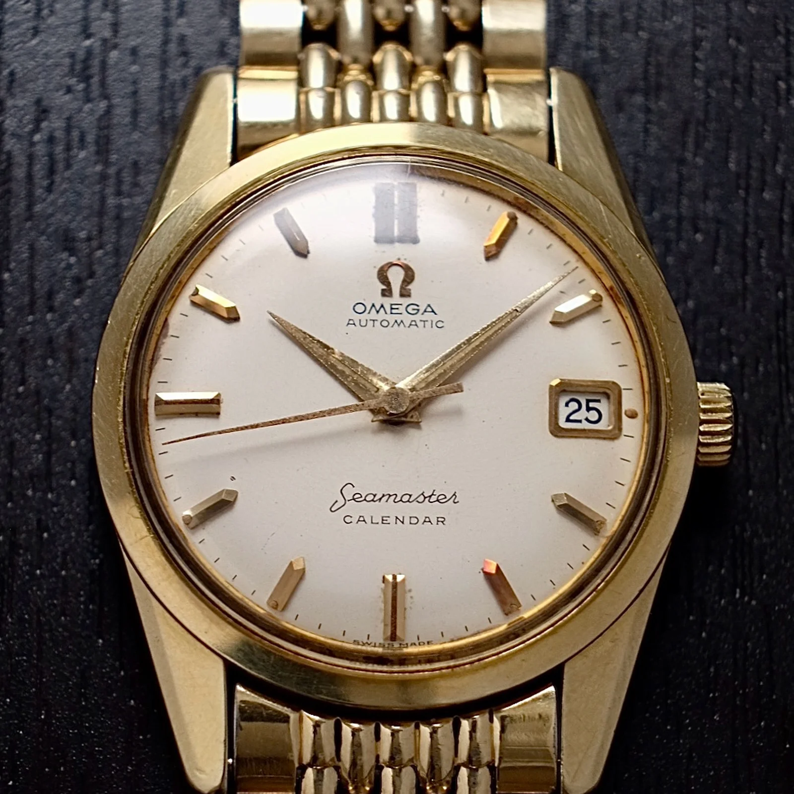 Jual Omega OMEGA Seamaster CALENDAR 14701-1 Goltop Automatic 562 14701 ...